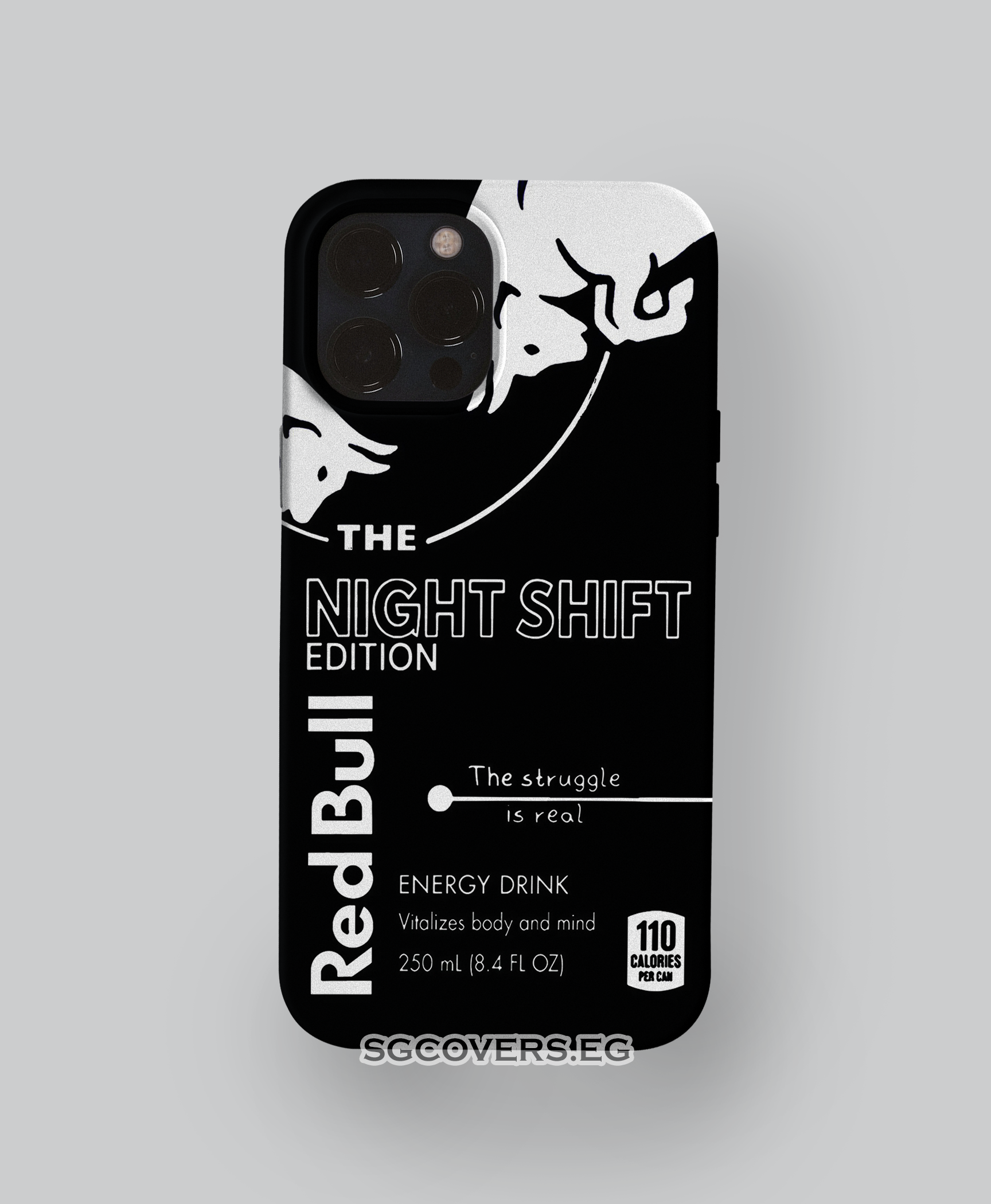 Red Bull Night Shift Edition Phone Cover – SG Covers