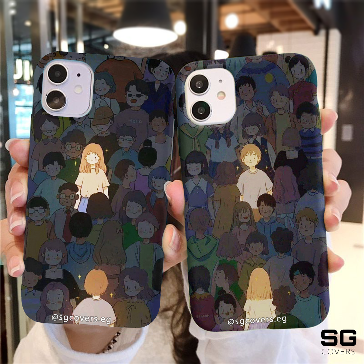 BOY&GIRL Couples Phone Cover – SG Covers