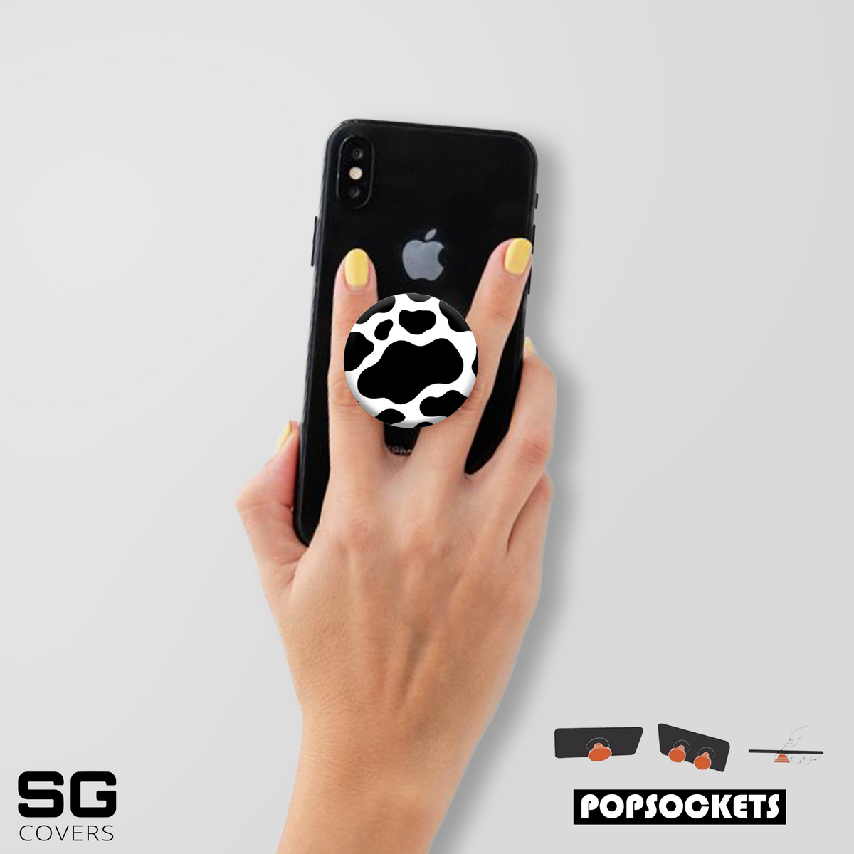 Cow Popsocket – SG Covers