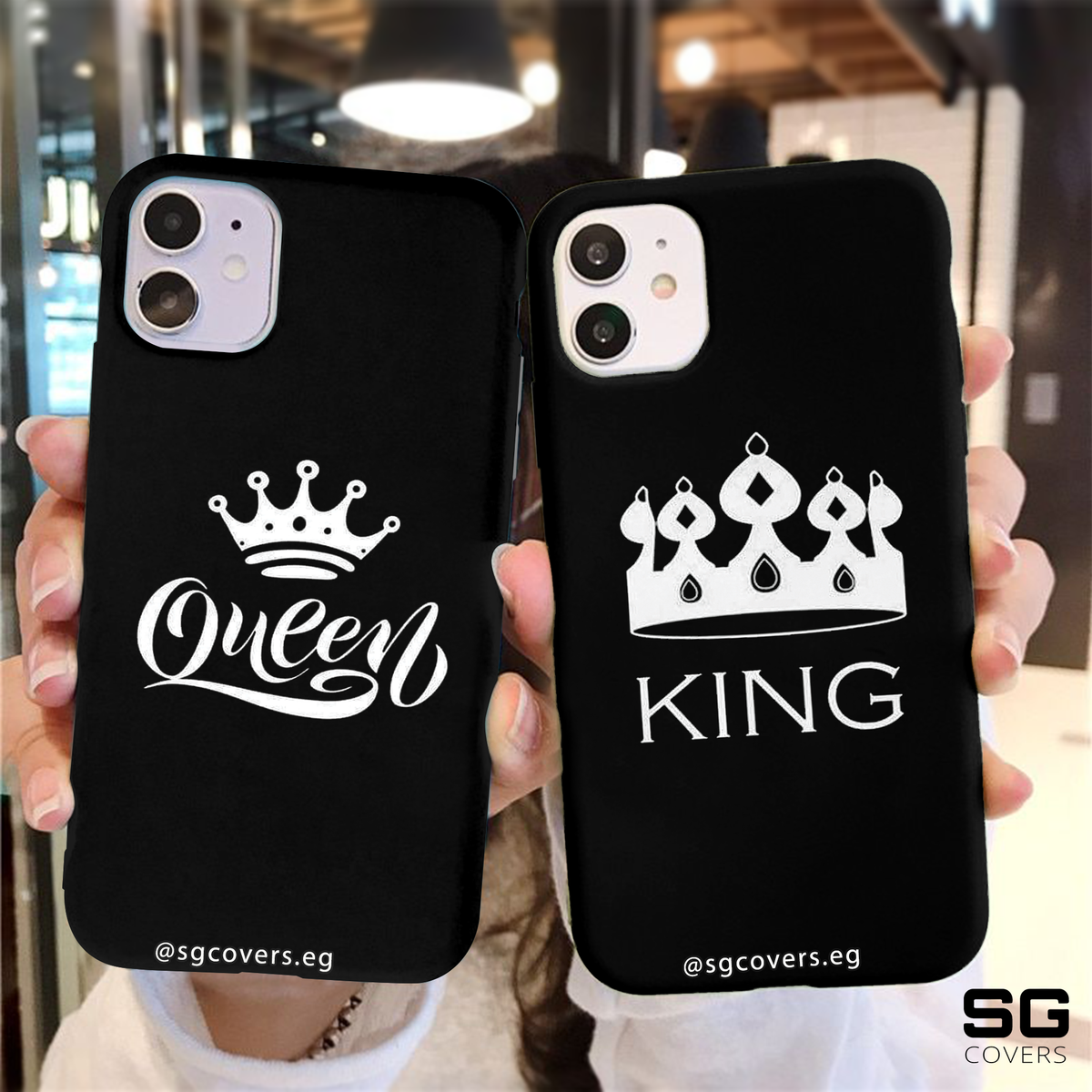 King&Queen Couples Phone Covers – SG Covers