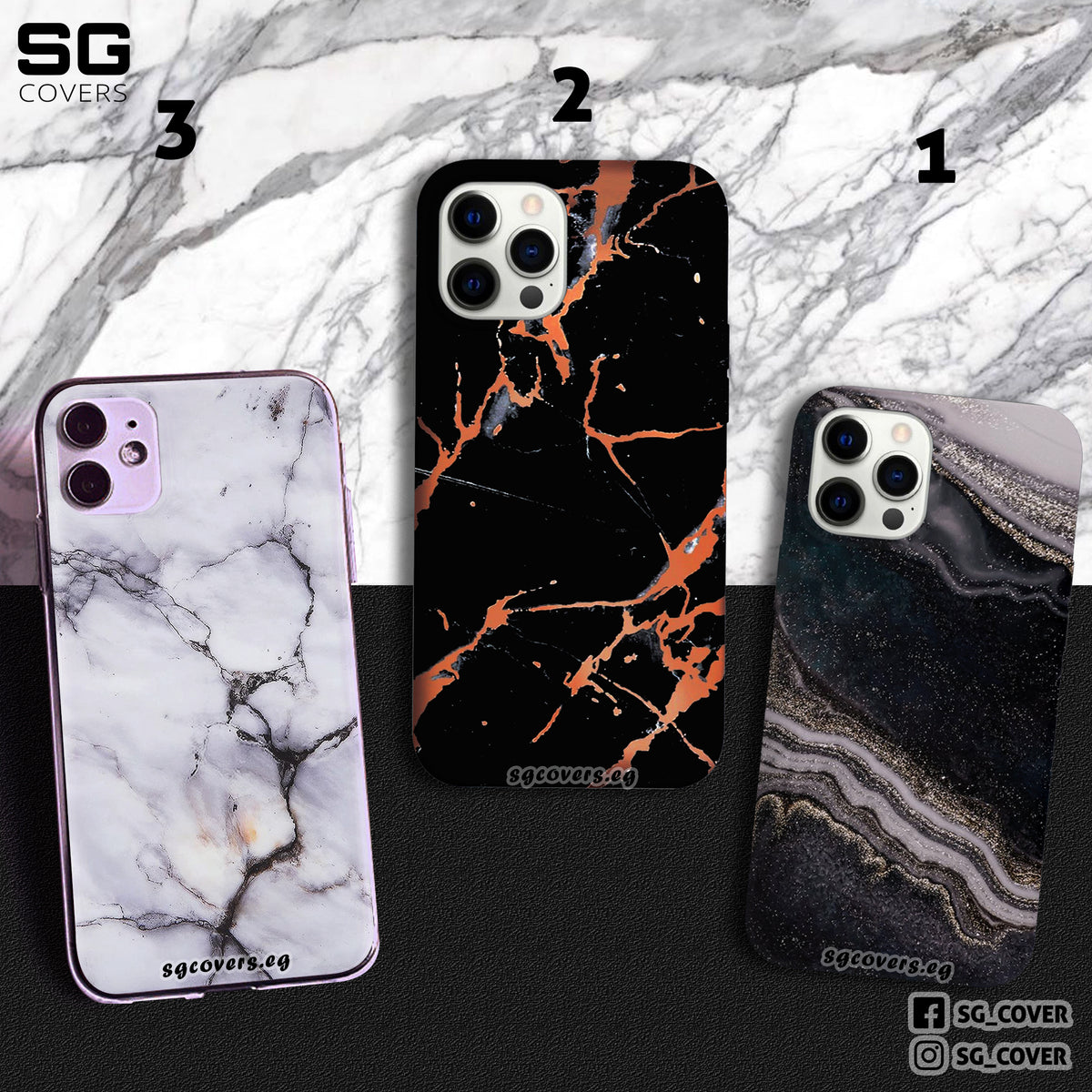 Marble Phone Covers – SG Covers