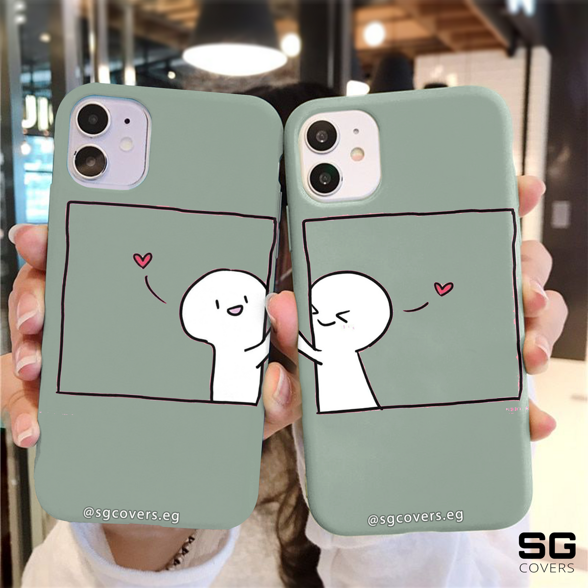 Cute Couples Phone Covers – SG Covers